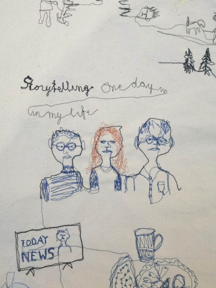 Story Telling Through Stitch (Freestyle Stitching) with Harriet Riddell ...